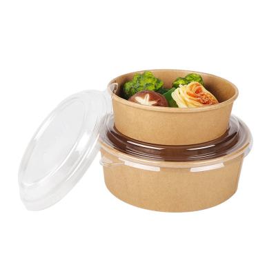 Cina Restaurant Packaging Breakfast Box Take Away, Compostable Bento Boxes, Disposable Food Container Soup Salad Paper Bowl in vendita