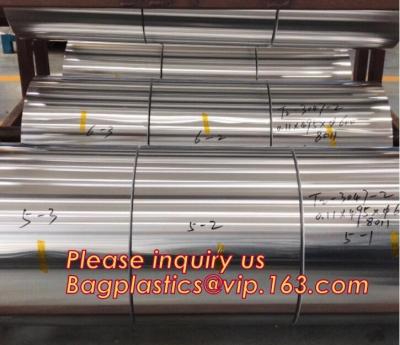 Cina 8011 Aluminum Foil Roll 250mm 18mic 300mm 7mic 8011 Aluminum Foil Jumbo Roll Household 8011 Aluminium Foil in vendita