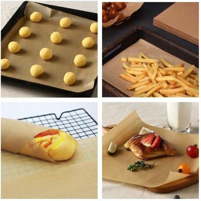 Cina White Parchment Paper Rolls Baking Paper Non-Stick Food Baking Paper For Cooking Roasting Grilling in vendita
