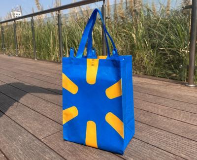 Cina Hot Sale Logo personalizzato Dimensione stampata Eco-friendly riciclabile riutilizzabile Grocery Portable REPT Bag all'ingrosso economico Eco pp riutilizzabile sacchetto da shopping non tessuto Oem Custom Gift Tote promozionale in vendita
