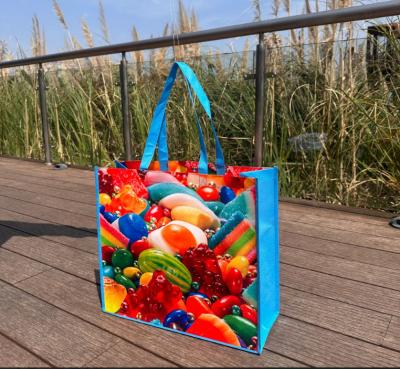 Cina Hot Sale Logo personalizzato Dimensione stampata Eco-friendly riciclabile riutilizzabile Grocery Portable REPT Bag all'ingrosso economico Eco pp riutilizzabile sacchetto da shopping non tessuto Oem Custom Gift Tote promozionale in vendita