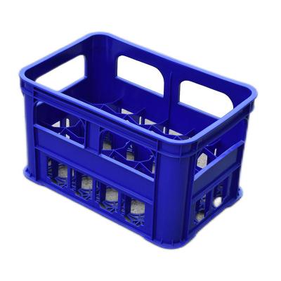 China Stackable Beer Bottles Plastic Crates 12/24 Bottles Plastic Beer Crate 12 Bottles Crate Stackable Plastic Storage Box Beer Crate Beer Crate for sale