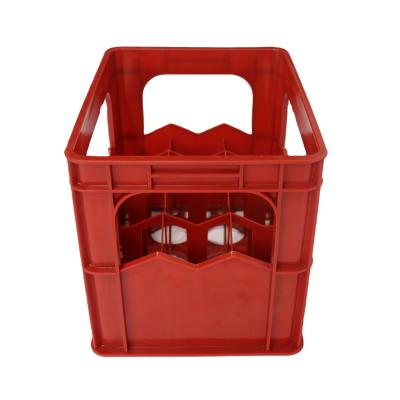 China Stackable Beer Bottles Plastic Crates 12/24 Bottles Plastic Beer Crate 12 Bottles Crate Stackable Plastic Storage Box Beer Crate Beer Crate for sale