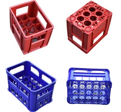 China Stackable Beer Bottles Plastic Crates 12/24 Bottles Plastic Beer Crate 12 Bottles Crate Stackable Plastic Storage Box Beer Crate Beer Crate for sale