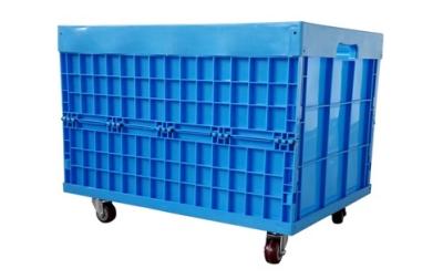 China Bulk Storage Boxes Thickened extra large rectangular sliding box with wheels for clothing factory delivery and transport for sale