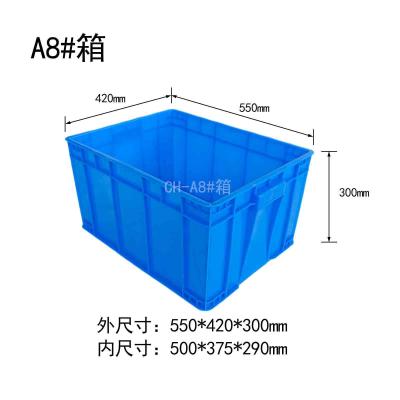 Cina Contenitore per balle, Scatole di stoccaggio in plastica impilabili ESD per impieghi gravosi di dimensioni EU Euro, casse e contenitori all'ingrosso per stoccaggio e trasporto industriale in vendita
