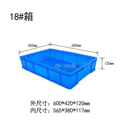 Cina Contenitore per balle, Scatole di stoccaggio in plastica impilabili ESD per impieghi gravosi di dimensioni EU Euro, casse e contenitori all'ingrosso per stoccaggio e trasporto industriale in vendita