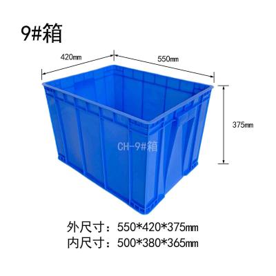 Cina Contenitore per balle, Scatole di stoccaggio in plastica impilabili ESD per impieghi gravosi di dimensioni EU Euro, casse e contenitori all'ingrosso per stoccaggio e trasporto industriale in vendita