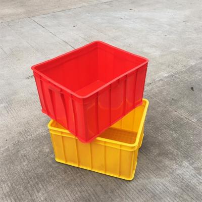 Cina Euro Stacking Box Euro Standard Container in plastica solida Cassa di carico pesante Soluzione di stoccaggio di parti industriali auto pieghevoli in vendita