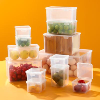 China Sustainable Household Simple Large-Capacity Translucent Sticky Note Flip Storage Box Square Card Accessories Stationery Desktop Storage Box With Lid for sale