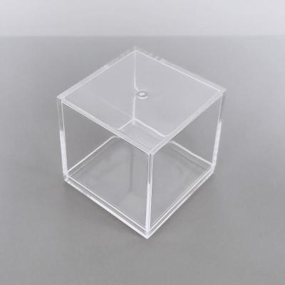 China Find Similar Icon Clear Acrylic Display Case For Collectibles Self Assembly Acrylic Display Box Action Figure Protective Case Dustproof Protection for sale