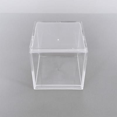 China Find Similar Icon Clear Acrylic Display Case For Collectibles Self Assembly Acrylic Display Box Action Figure Protective Case Dustproof Protection for sale