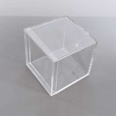 China Find Similar Icon Clear Acrylic Display Case For Collectibles Self Assembly Acrylic Display Box Action Figure Protective Case Dustproof Protection for sale