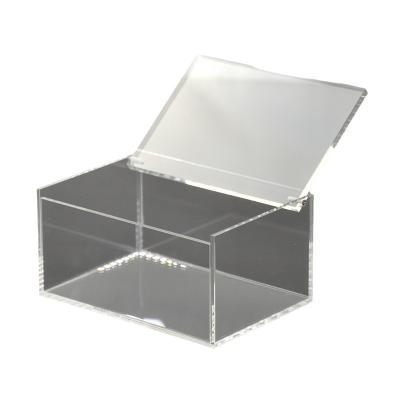 China Find Similar Icon Clear Acrylic Display Case For Collectibles Self Assembly Acrylic Display Box Action Figure Protective Case Dustproof Protection for sale