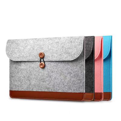 China Felt Laptop Bag Protective Light Weight Carrying Envelope Sleeve Case, Compatible With Asus D e l l HP Microsoft Notebook Chromebook Ultrabook, Apple MacBook Air Pro for sale