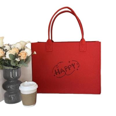 China New Style Fashion Canvas Tote Bag With Long Rope Handle Colorful Laminated Cotton Magnetic Buckle Patterned Letters Tote Bag Letter Pattern Direct From Manufacturer Wholesale for sale