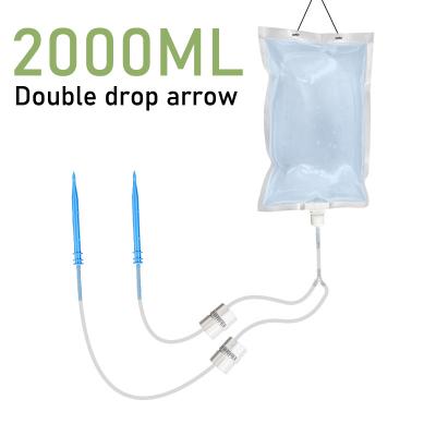 China Extra Large Plant Drip Irrigation Bag Automatic Watering Bags Self Automatic Watering System Drip Irrigation Device With Adjustable Valve Switch For Gardening Flower Outdoor, Clear for sale