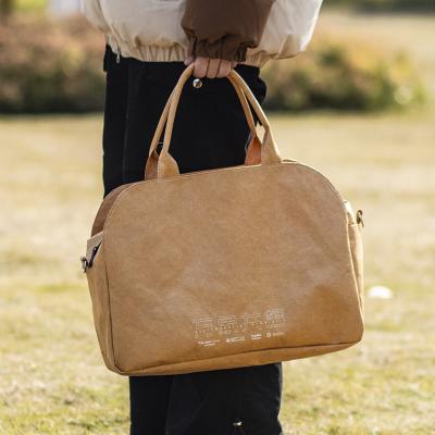 China Washable Tyvek Kraft Paper Shopping Bag Print On Demand High Quality Products Accept Customization Dupont Paper Tote Bag Unique Design Suit Your Preferences for sale