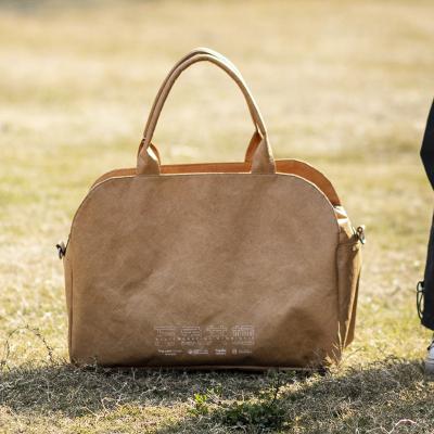 China Washable Tyvek Kraft Paper Shopping Bag Print On Demand High Quality Products Accept Customization Dupont Paper Tote Bag Unique Design Suit Your Preferences for sale