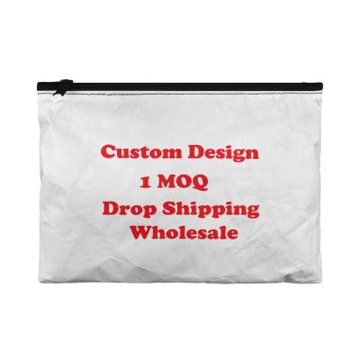 China zipper bag, ziplock bag, zipper purse, High Quality Products Print On Demand Custom Fashionable Exquisite Large-Capacity Paper Storage Bag Extremely Simple Portable for sale