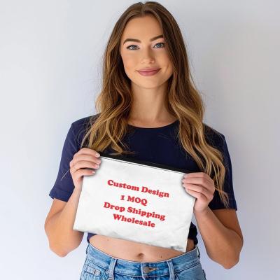 China zipper bag, ziplock bag, zipper purse, High Quality Products Print On Demand Custom Fashionable Exquisite Large-Capacity Paper Storage Bag Extremely Simple Portable for sale