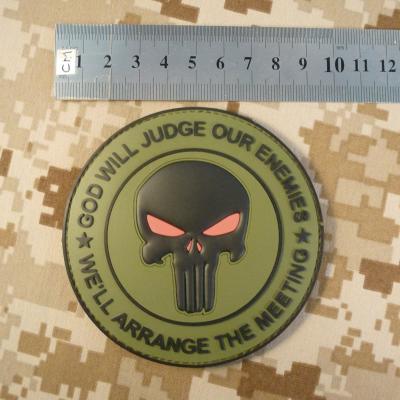 China Tactical Patch, Morale Patch, EMT Patch, Funny Patches, Rubber Patches Manufacturer Custom Soft Rubber Embossed Patch Hook And Loop PVC Patches For Clothing for sale