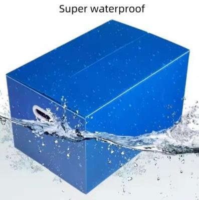 China Customizable PP Plastic Storage Box Multi-Size Foldable Moving Organization Boxes 4mm Thickness Cut Processed To Order for sale