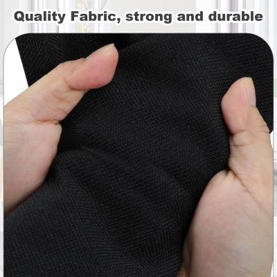 China DURABLE DOUBLE-SIDED HANDLES Linen Foldable Storage Bins With Lids, 2 Pack, Storage Boxes With Carrying Handles And Sturdy Heavy Cardboard for sale