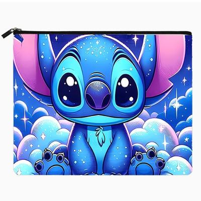 Cina Nuova pochette personalizzata di design in juta naturale, borsa per cosmetici, trucco, eco-sacco di tela da donna in vendita