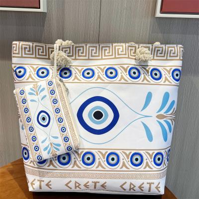 Cina Borsa Tote Malocchio, Borse della Spesa Riutilizzabili, Divertente Borsa Tote in Tela, Borse della Spesa Estetiche, Regali per Donne e Mamme in vendita