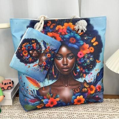 Cina Canvas Tote Bag per donne, Beach Bag, Big Beach Bags Swim Tote Canvas Tote Shoulder Bag Sacchetti resistenti all'acqua per il viaggio giornaliero in palestra in vendita