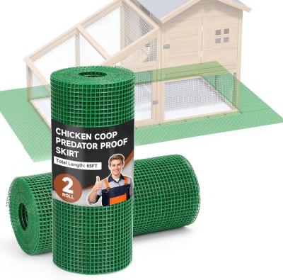 China Chicken Coop Predator Proof Apron,Chicken Wire Bottom Predators Resistant,Fence Netting Barrier For Chicken Coop for sale