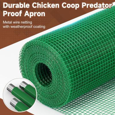 China Chicken Coop Predator Proof Apron,Chicken Wire Bottom Predators Resistant,Fence Netting Barrier For Chicken Coop for sale