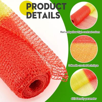 China Construction Safety Net, HDPE Cat Safety Net Balcony Pet Anti-Fall Netting Super Hot Protective High Strength Scaffold Nets Safety Construction Fence Net HDPE High Visibility Temporary Barrier Netting for sale
