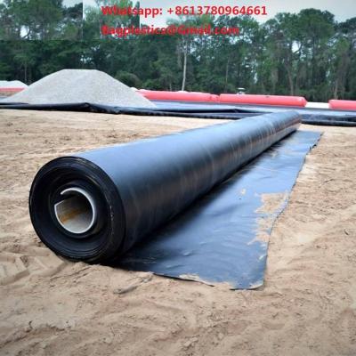 Cina Telo impermeabile per laghetto in geomembrana HDPE standard da 1,5 mm, nero, design industriale moderno per irrigazione agricola, foglio di geomembrana HDPE, telo per laghetto per pesci in vendita