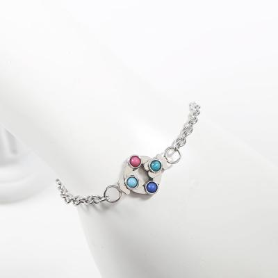China Cute 316L Stainless Steel Bracelet for Party / Handmade Wedding Jewellery for sale