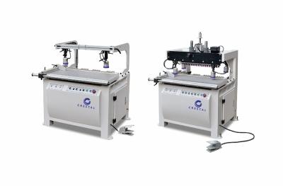 China Single Line Boring Machine MZB73211 Multi Boring Machine with 21 Spindles 35mm Max Drilling Diameter and 2840rpm Spindle Speed for sale