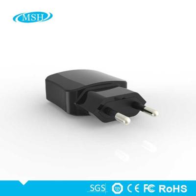 China EU Plug Universal Power USB Adapter , 5V 2.4A / 3.1A 2 Port USB Adapter Charger for sale