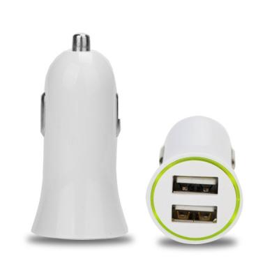 China CE,Rohs,FCC 5V 2.1A / 2.4A Dual USB Car Charger for iPhone,iPad and Android device for sale