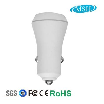 China Double USB Car Charger With CE ROHS FCC Certification IC Chip Safety Fuse for sale