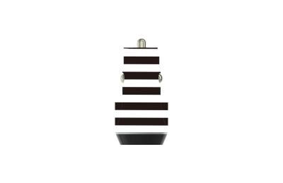China Double Port USB Car Charger Mobile Phone Accessories ABS PC Material for sale