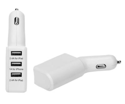 China 53.5g Multi Port USB Car Charger , CE / ROHS FCC Multiport USB Charger for sale