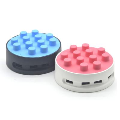 China Smart Multiple USB Charging Station With Silicone Holder Output 5V 6.8A 34W for sale