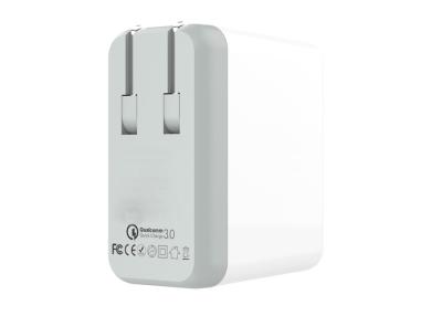 China Dual USB Ports Quick Mobile Phone Charger / portable usb port wall charger for sale
