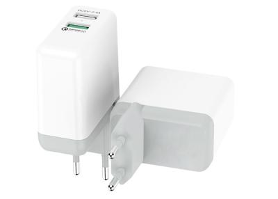 China MSH&OEM brand Quick Mobile Phone Charger, Dual Port Fast Cell Phone Charger for sale