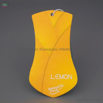 China Specially Customized fashion design, offset paper, fragrant, cmyk printing  paper  air freshener for hotels for sale