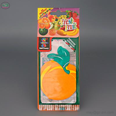 China New Fashion design high quality promotional reusable eco- friendly custom paper hanging car air freshener for sale