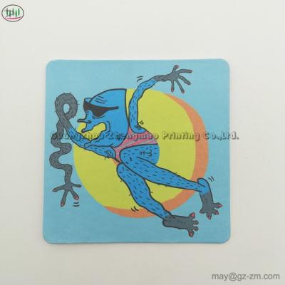 China Square Absorbent Paper Coaster Bar Cafe Restaurant Paper Coasters Waterproof heat insulation decoration recycling paper for sale