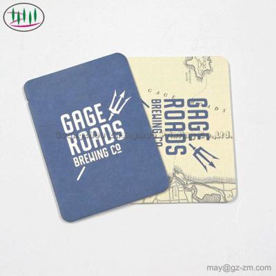 China Non-slip Environmentally Friendly Absorbent Round Paper Coasters Customized and professional factory price and quality for sale