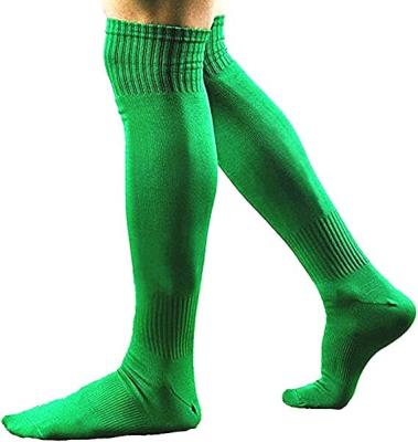Cina Calzini da sportivo per la stagione primaverile Calzini da calcio a tubo alto con materiale spandex/nylon in vendita